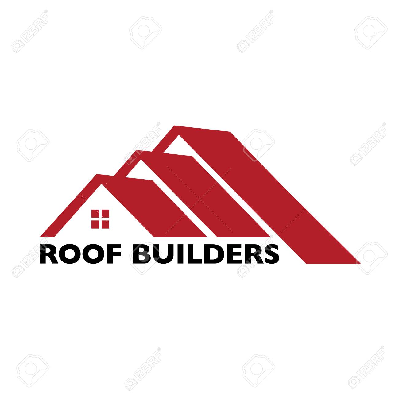 roofing vector logo