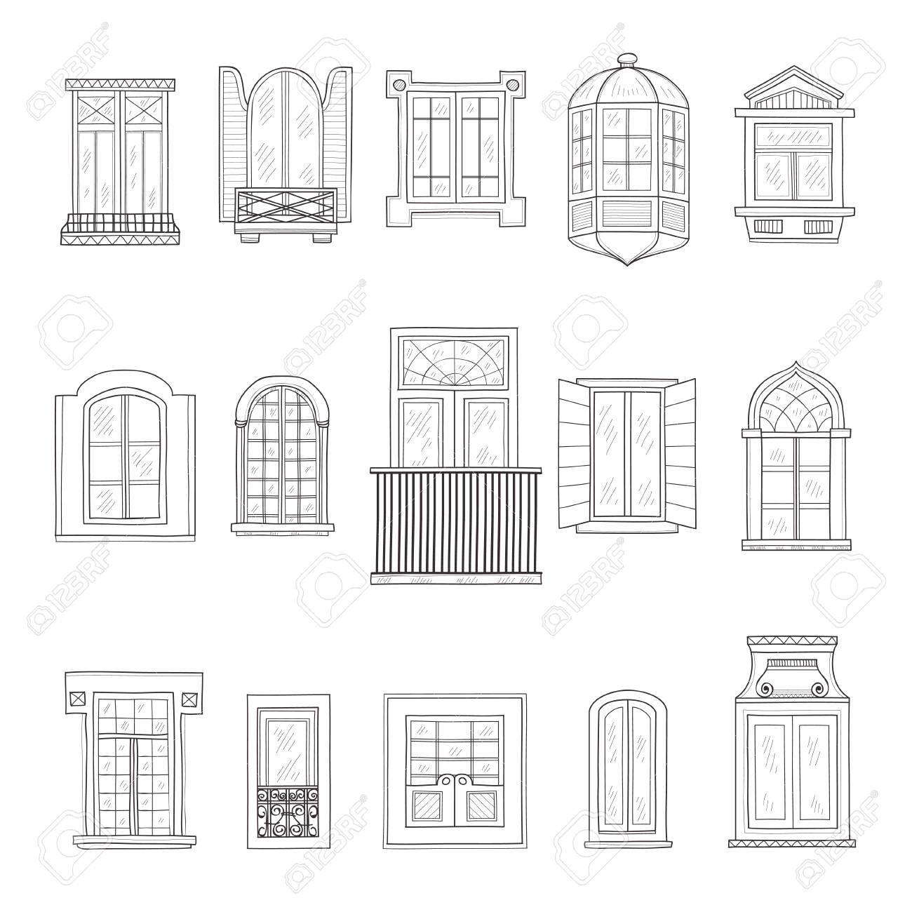 old fashioned window types