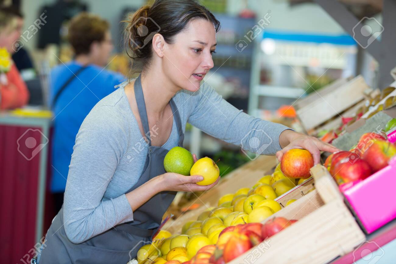 Fruit seller store