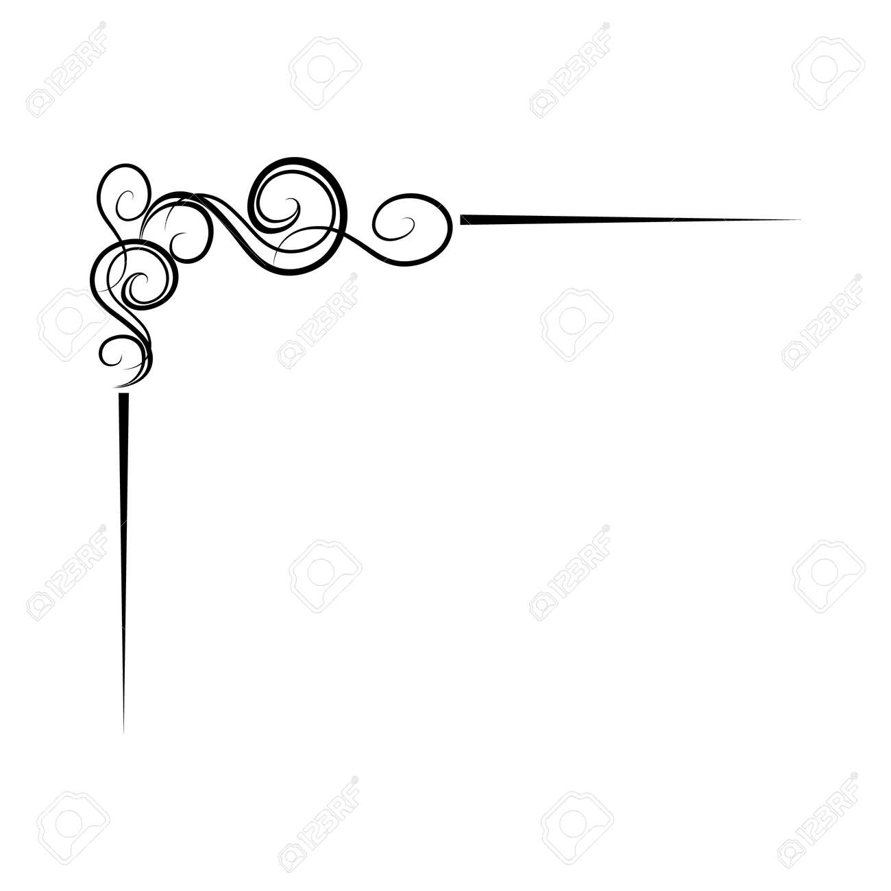 black side border design