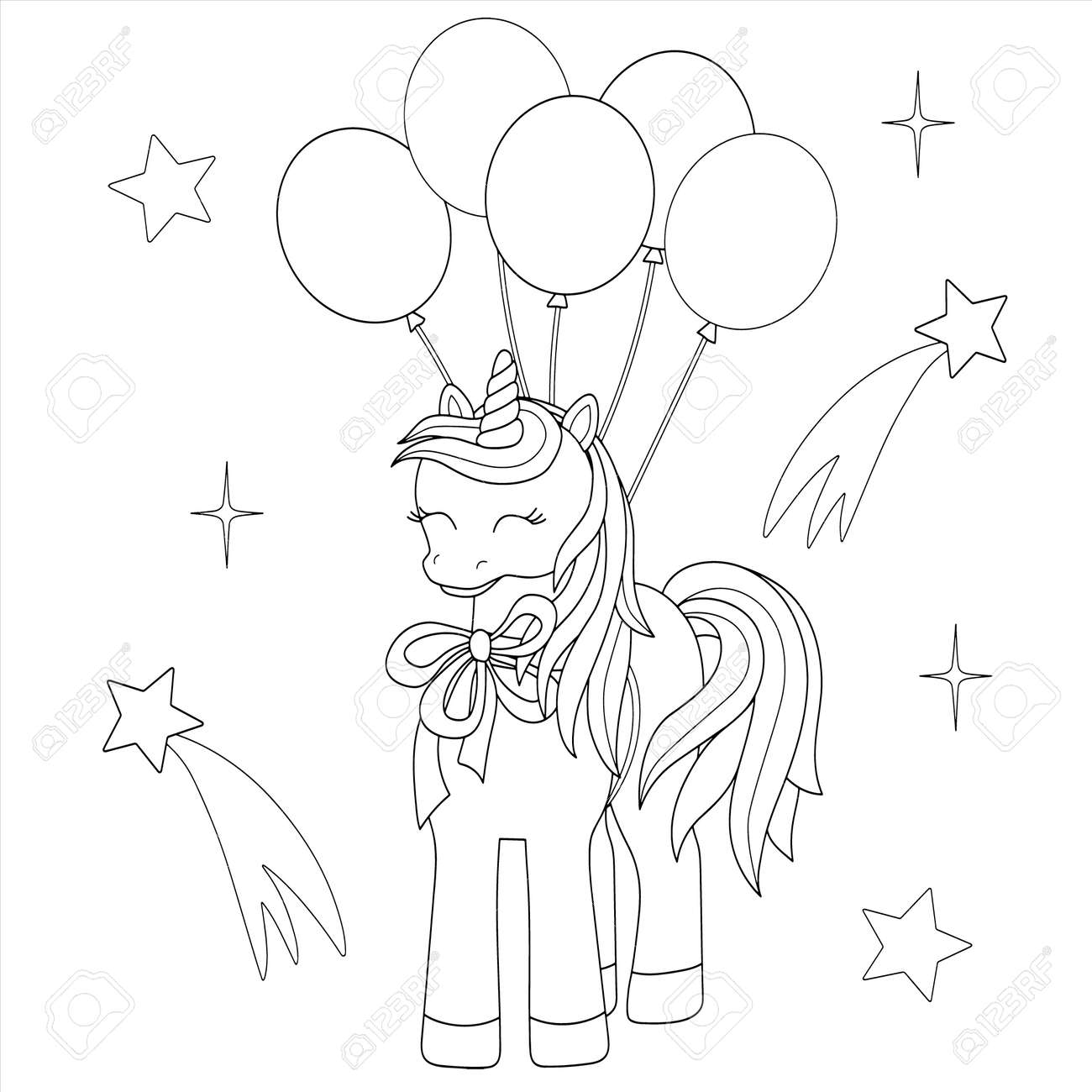 star horse coloring pages