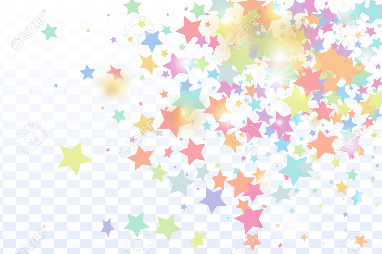 multi colored stars