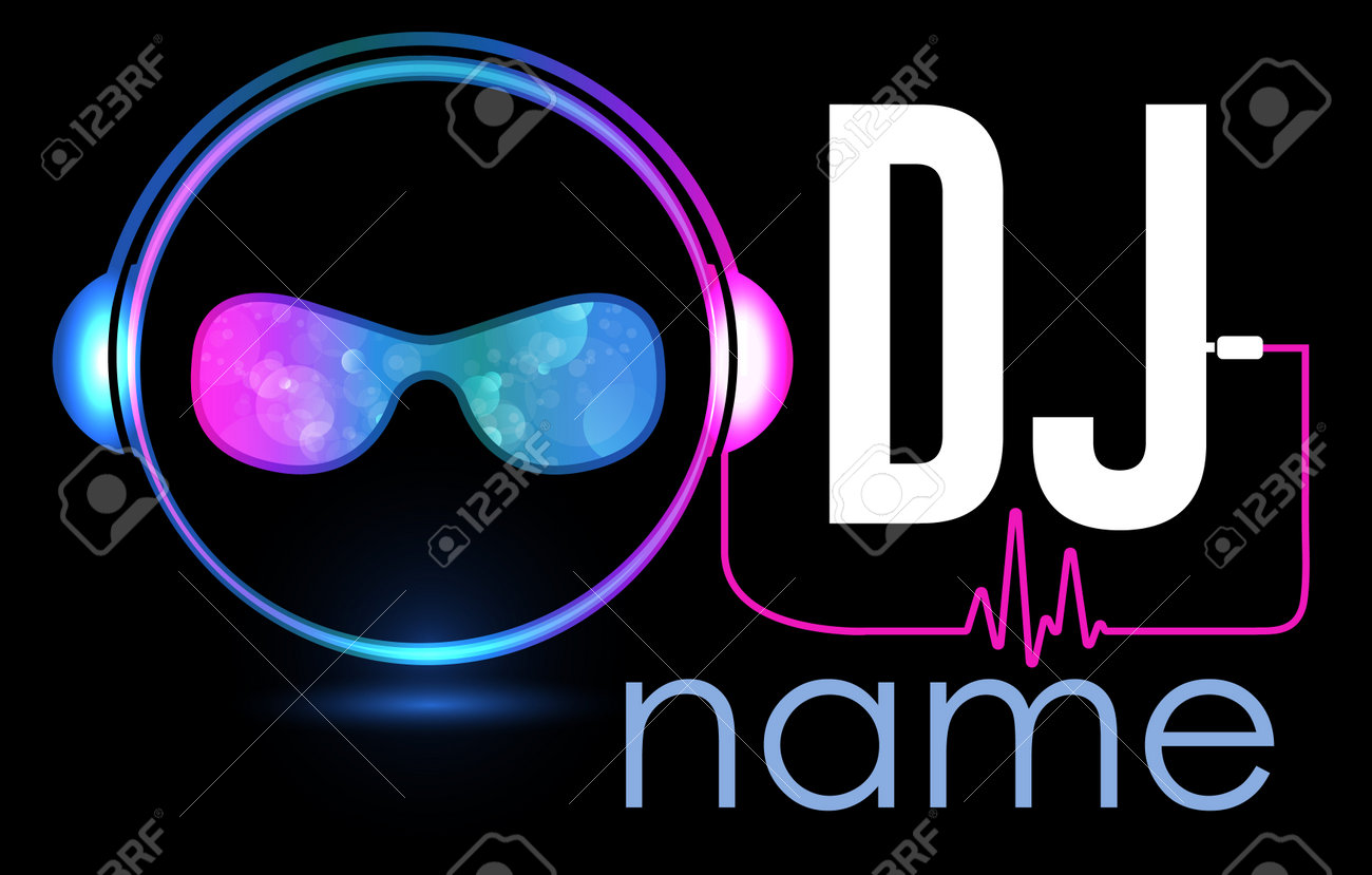 dj vector logo