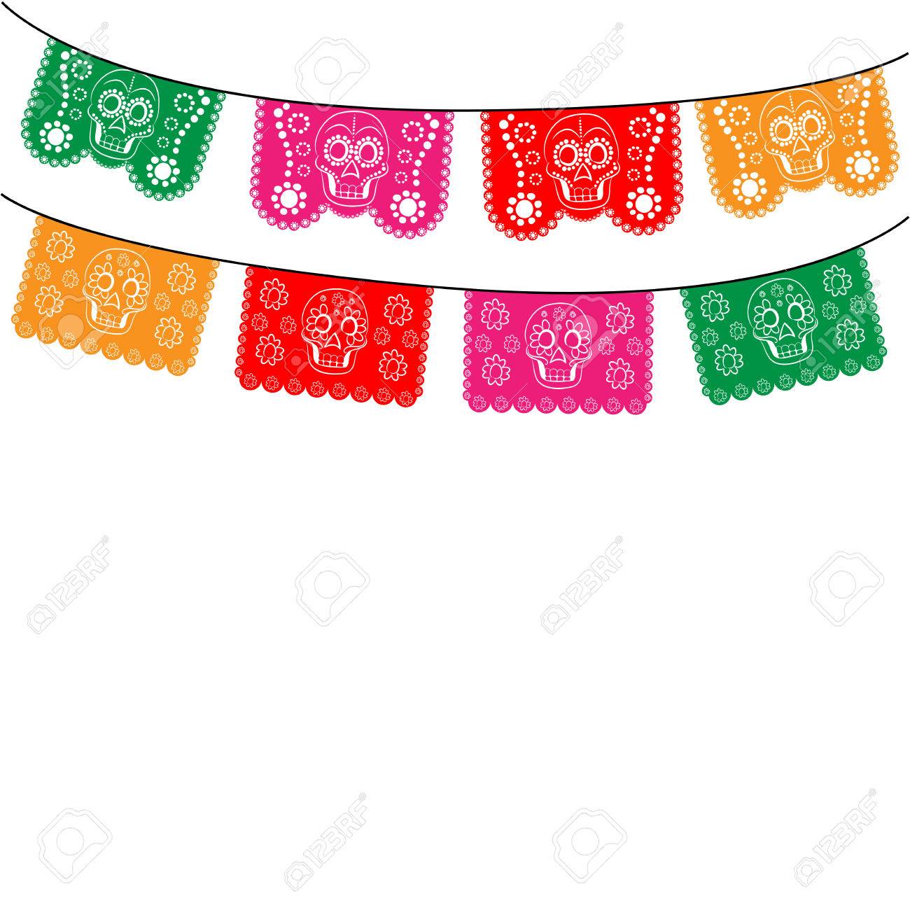 latino flags background
