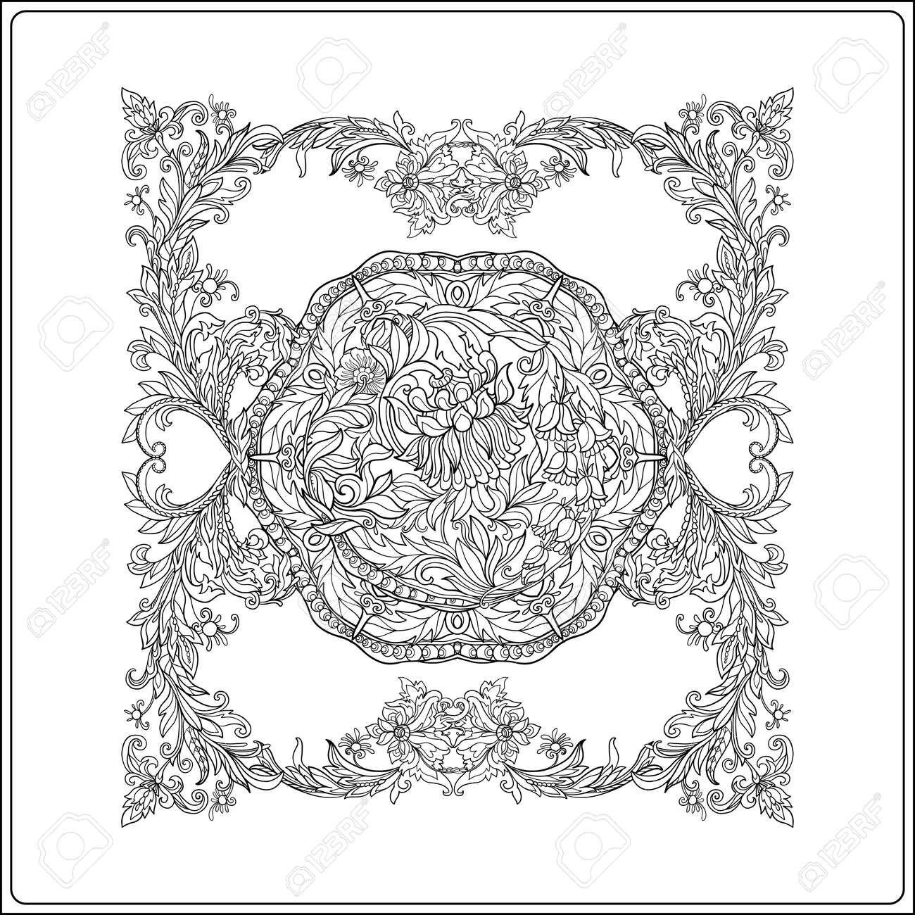 arabesque coloring pages