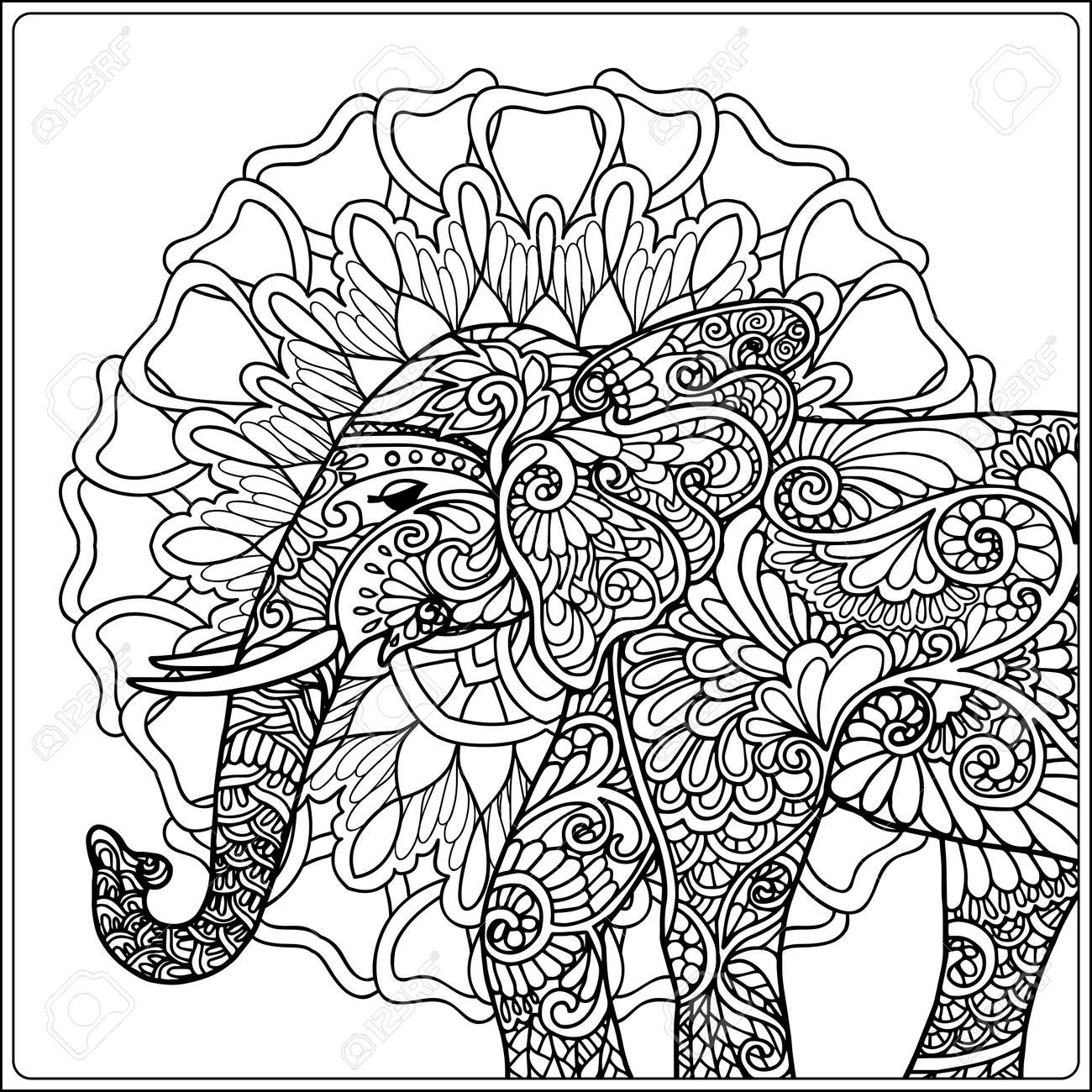 decorative coloring pages
