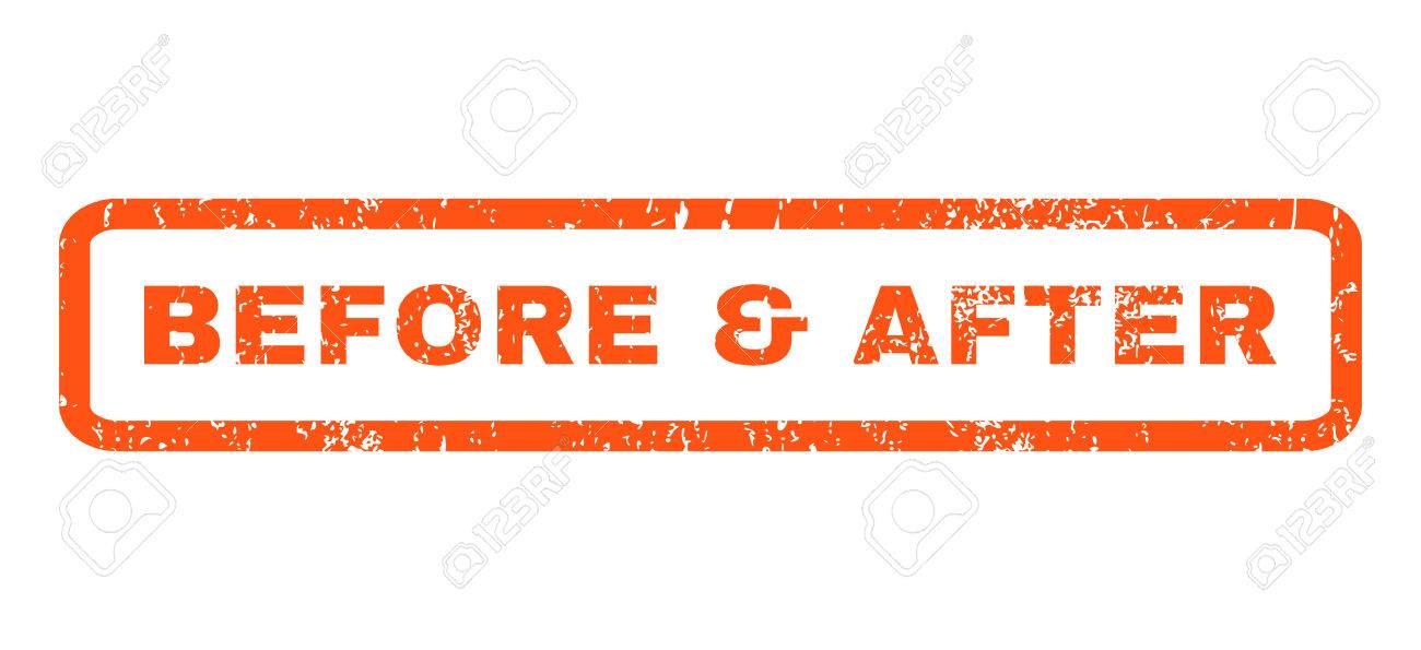 before and after text