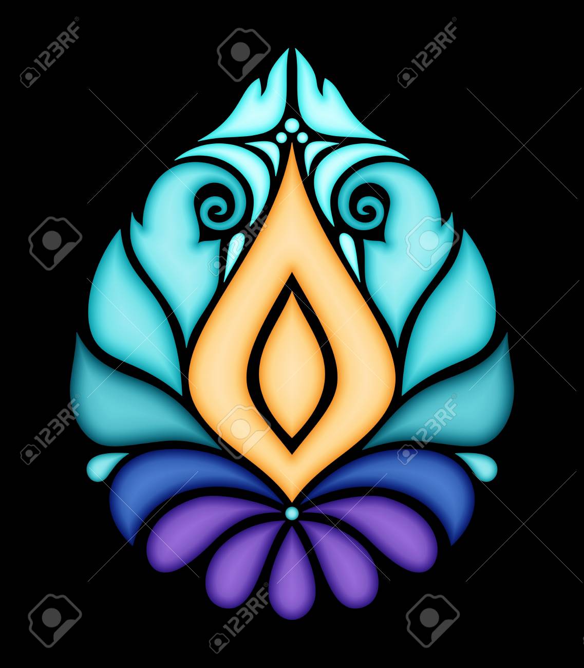 simple symmetrical design