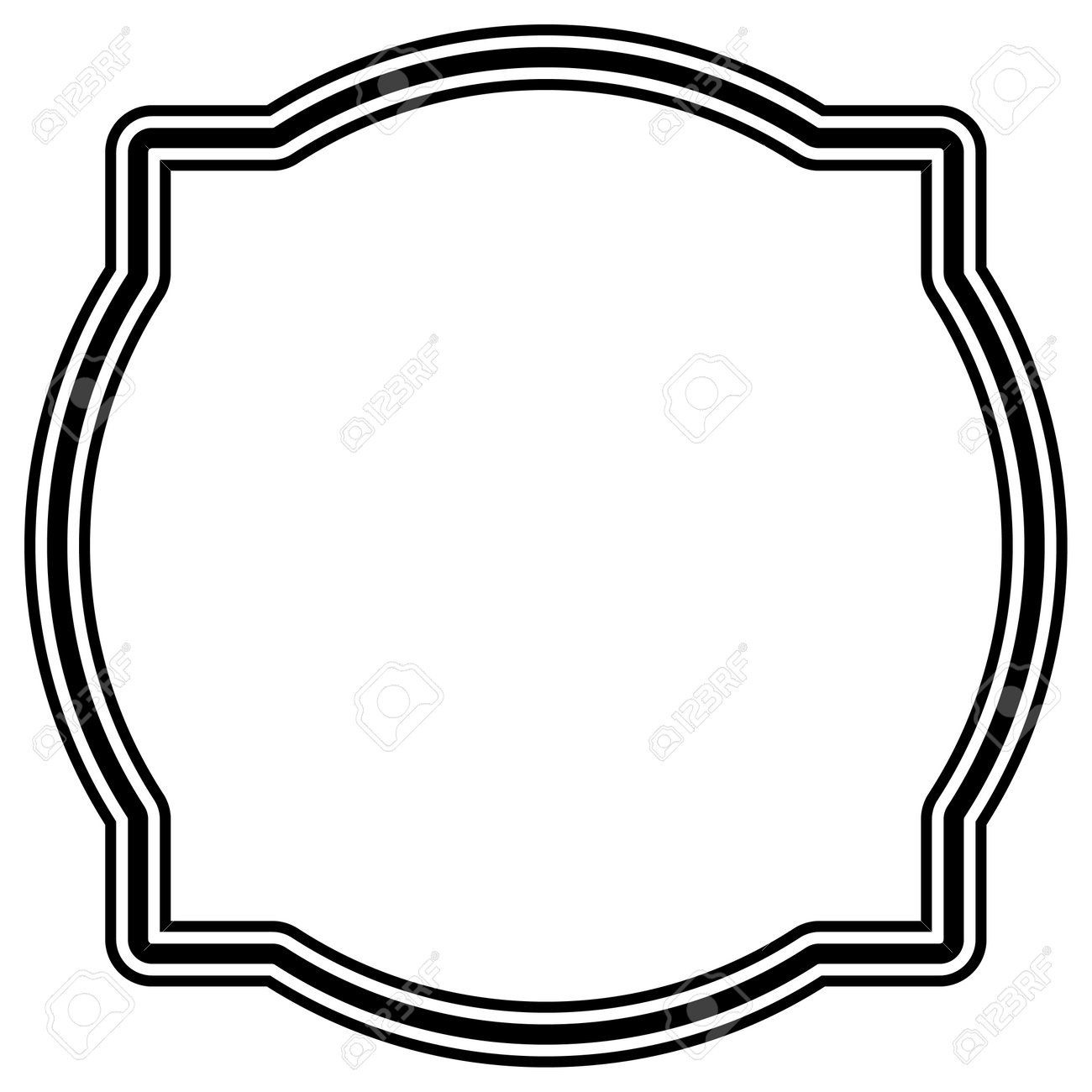 photo frames outline