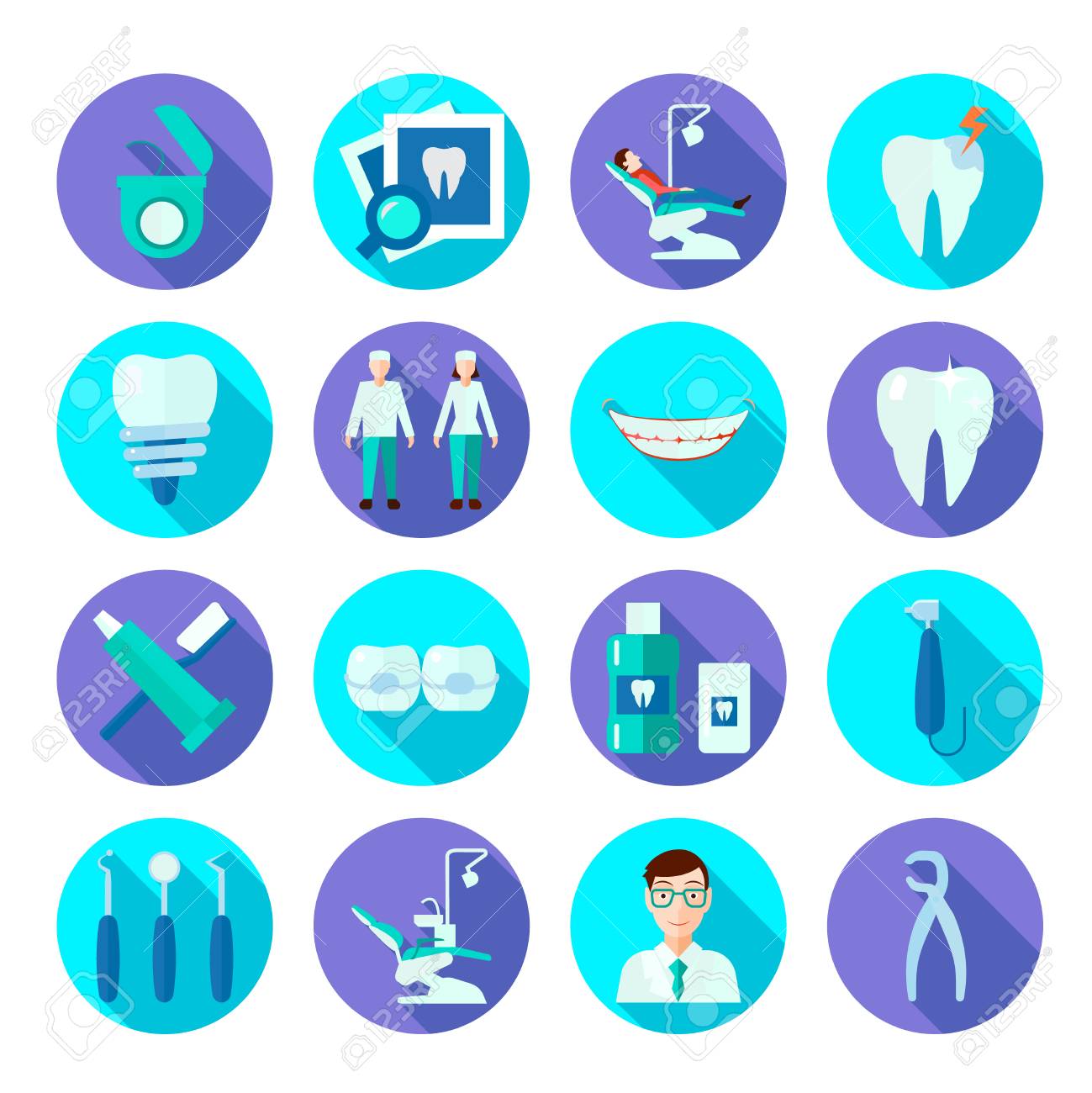 dentist icon pack