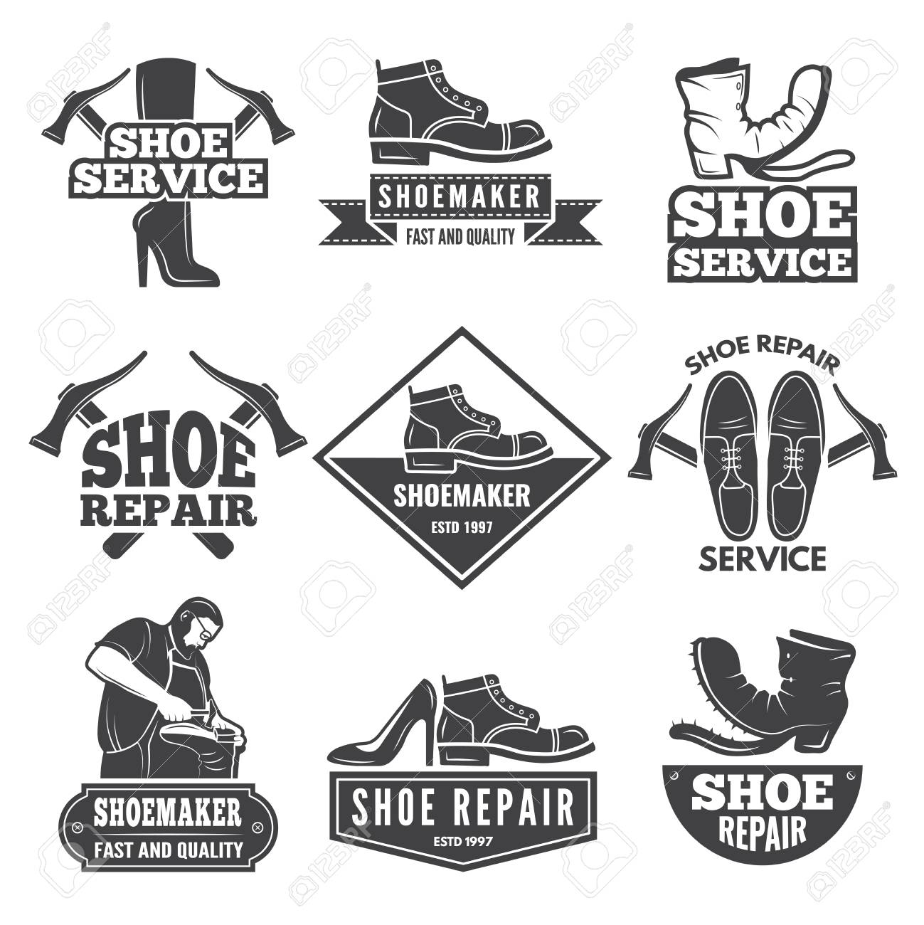 shoe maker logo design