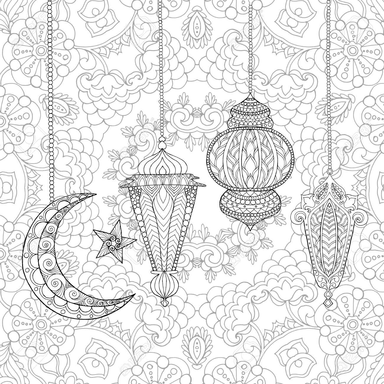 ramadan coloring pages for adults