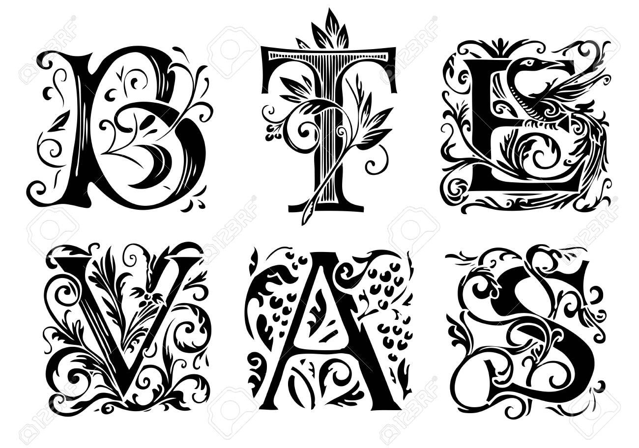 fancy letters style