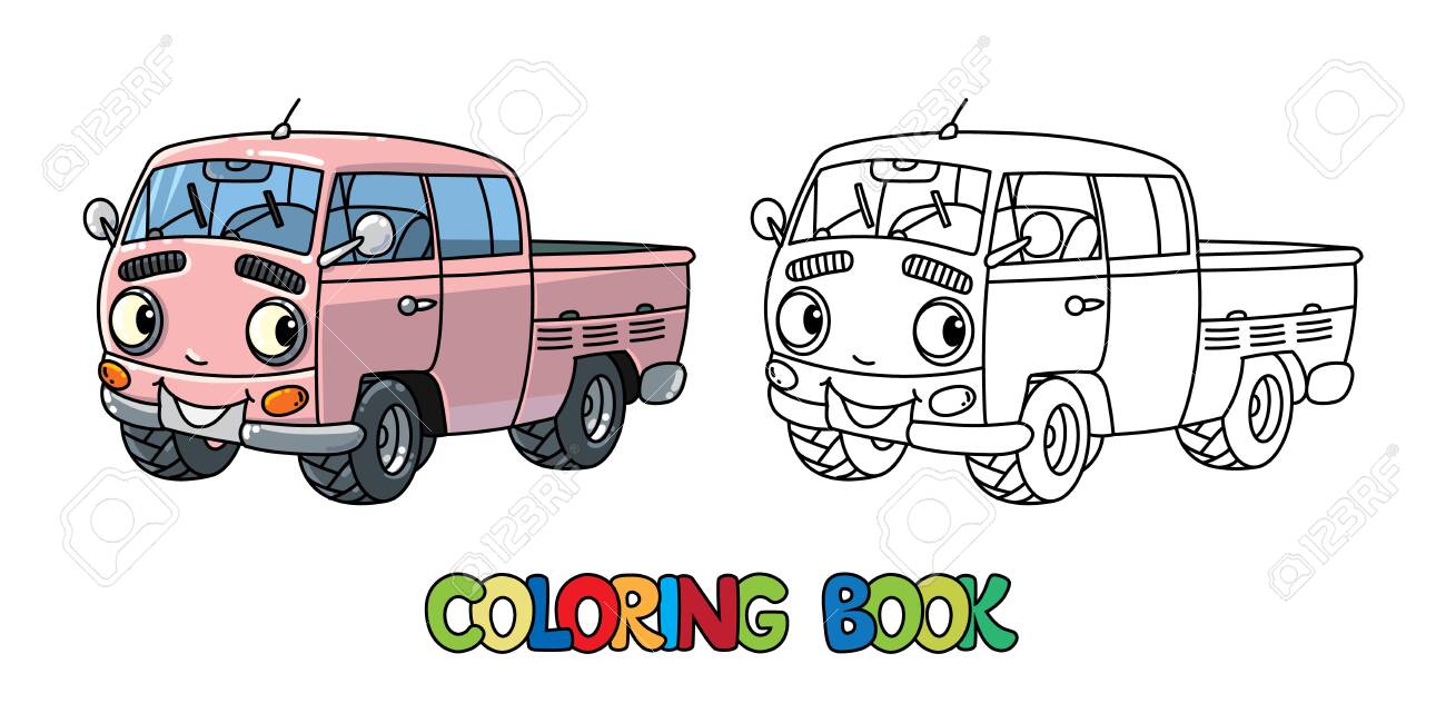 vw van coloring pages