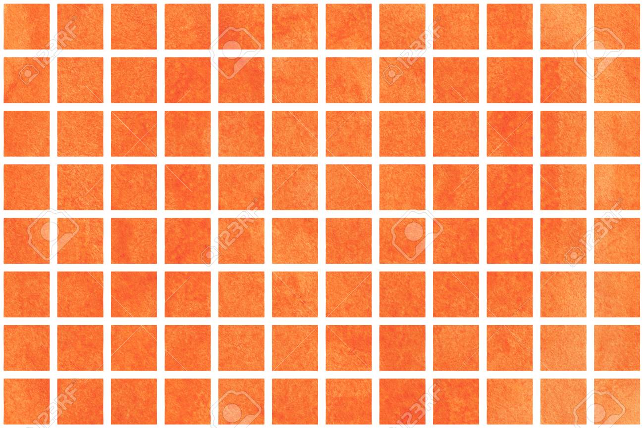 orange square pattern