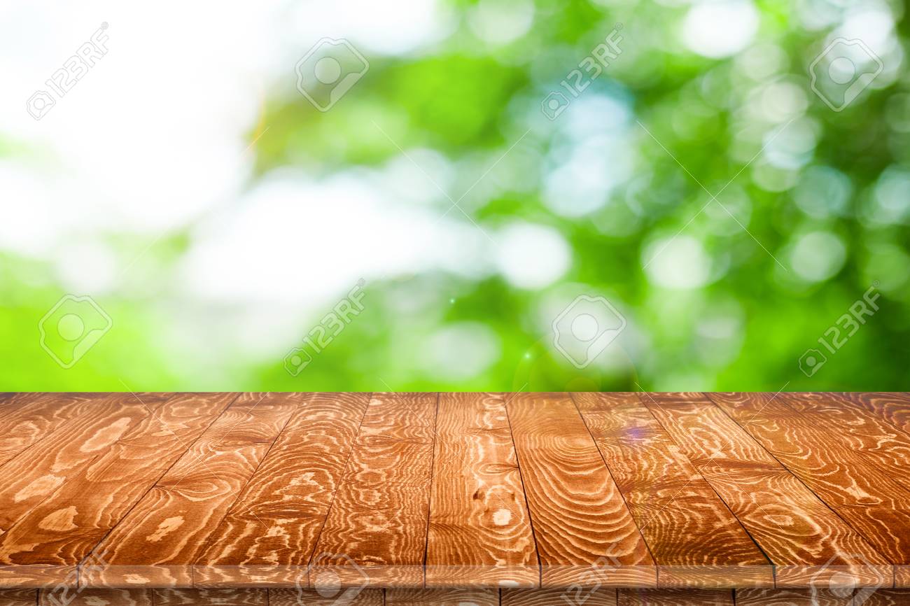 wooden table perspective