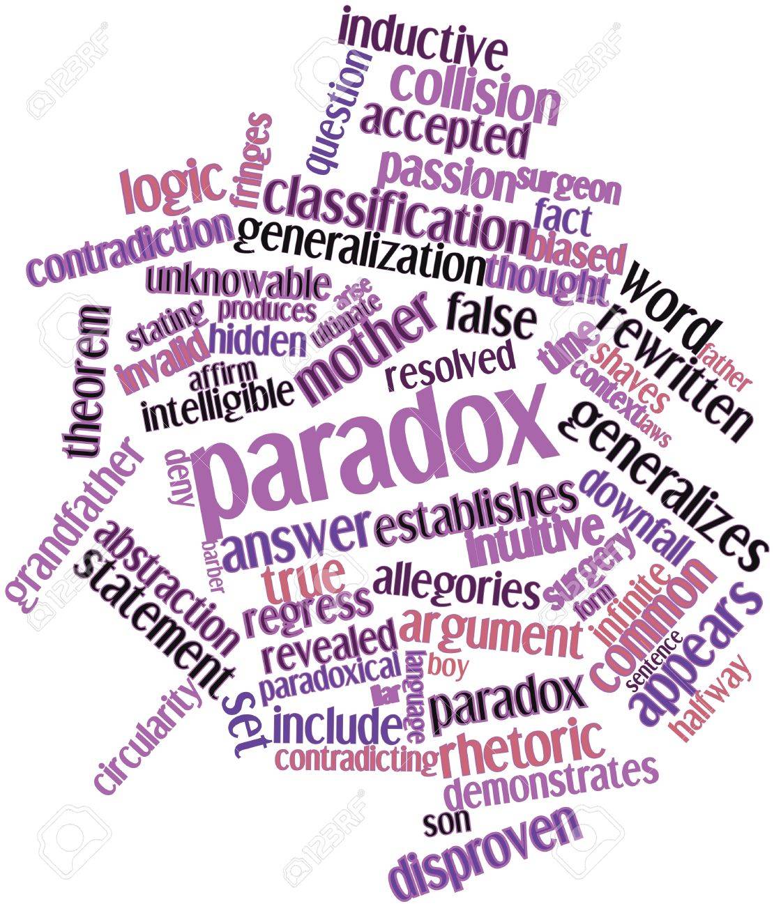 paradox words