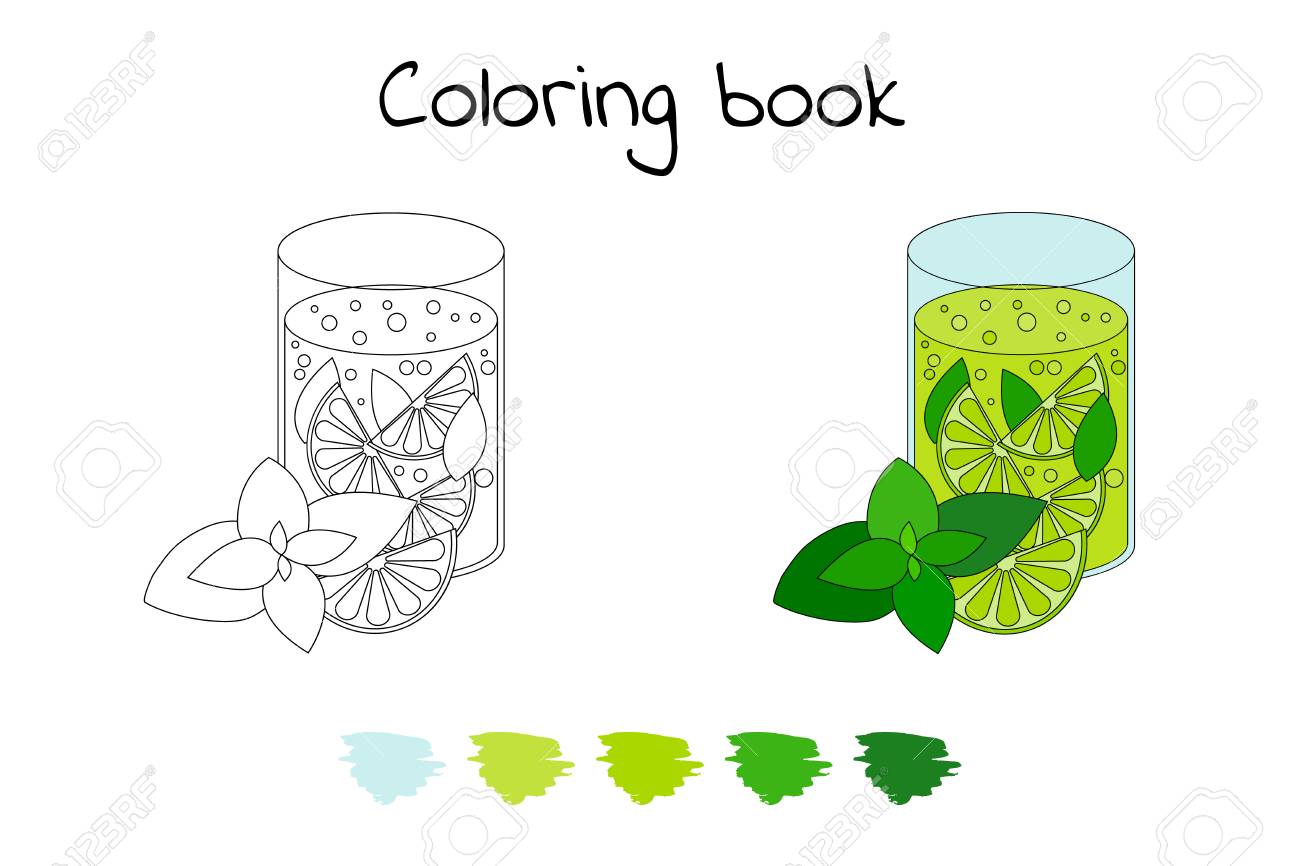 lemonade coloring book