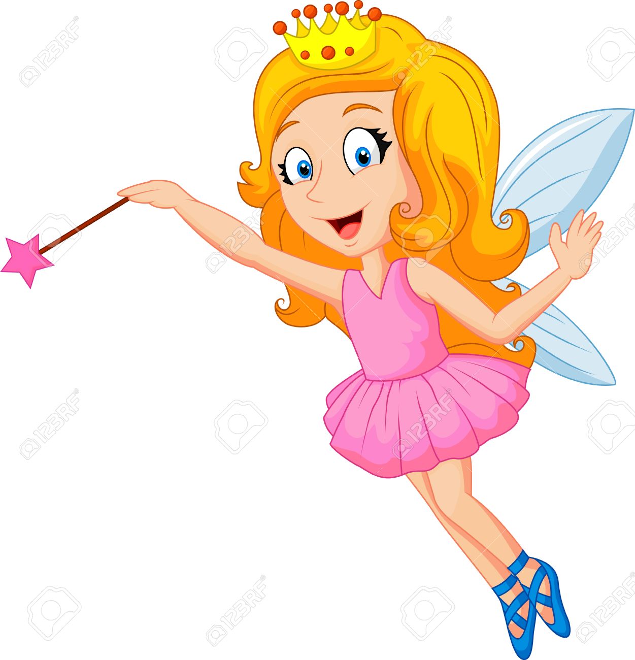 Fairy with wand images store