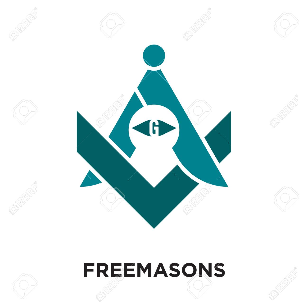 freemasonry logo vector