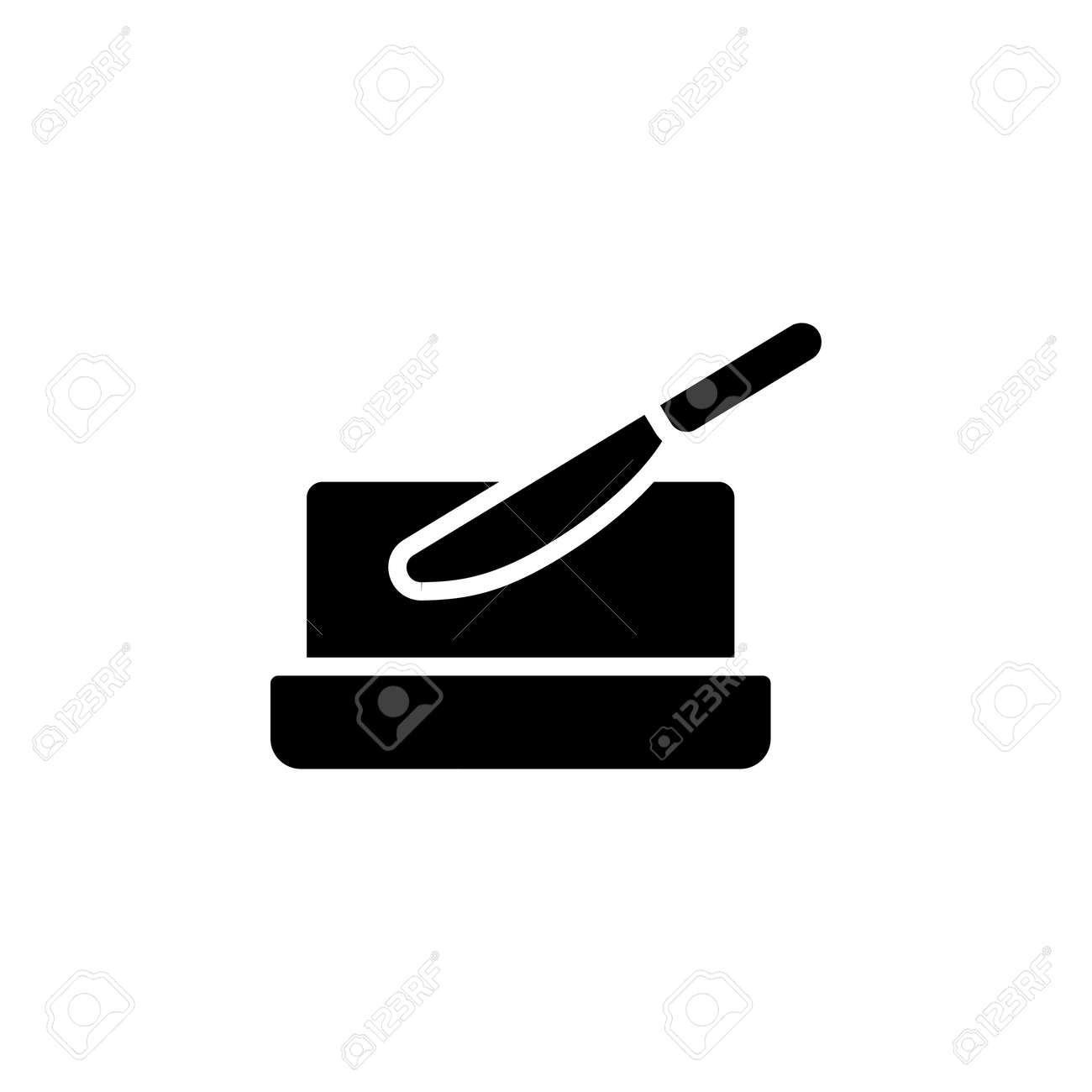 butter vector icon