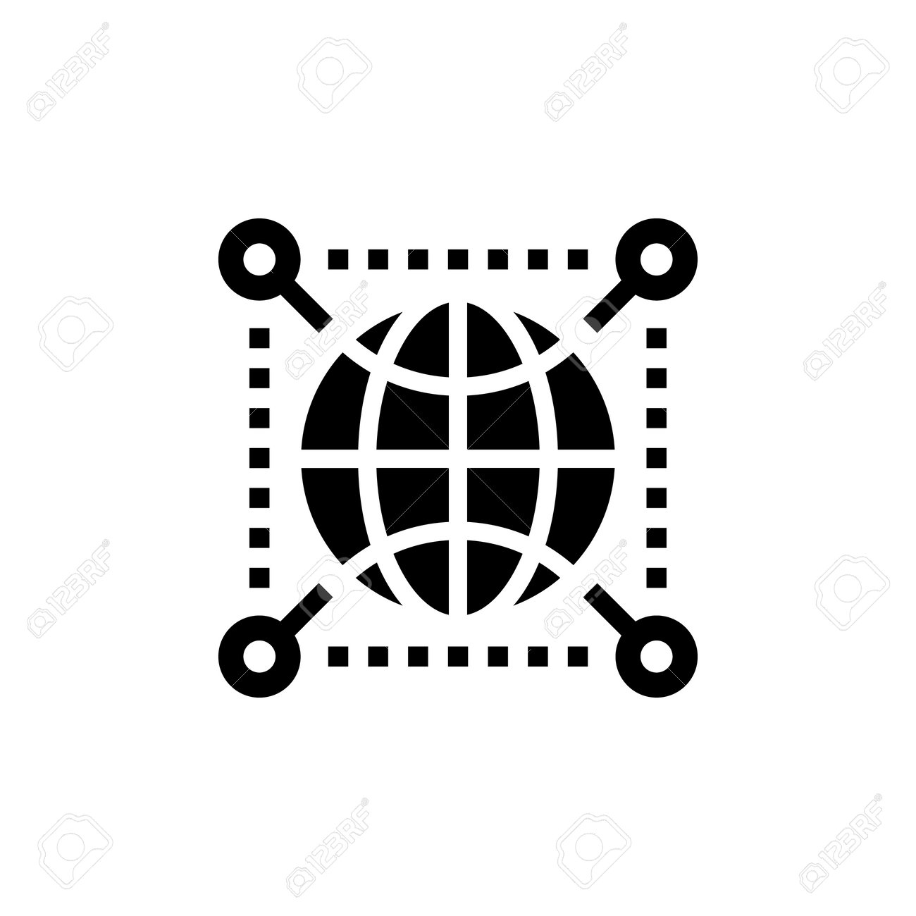 infrastructure icon vector