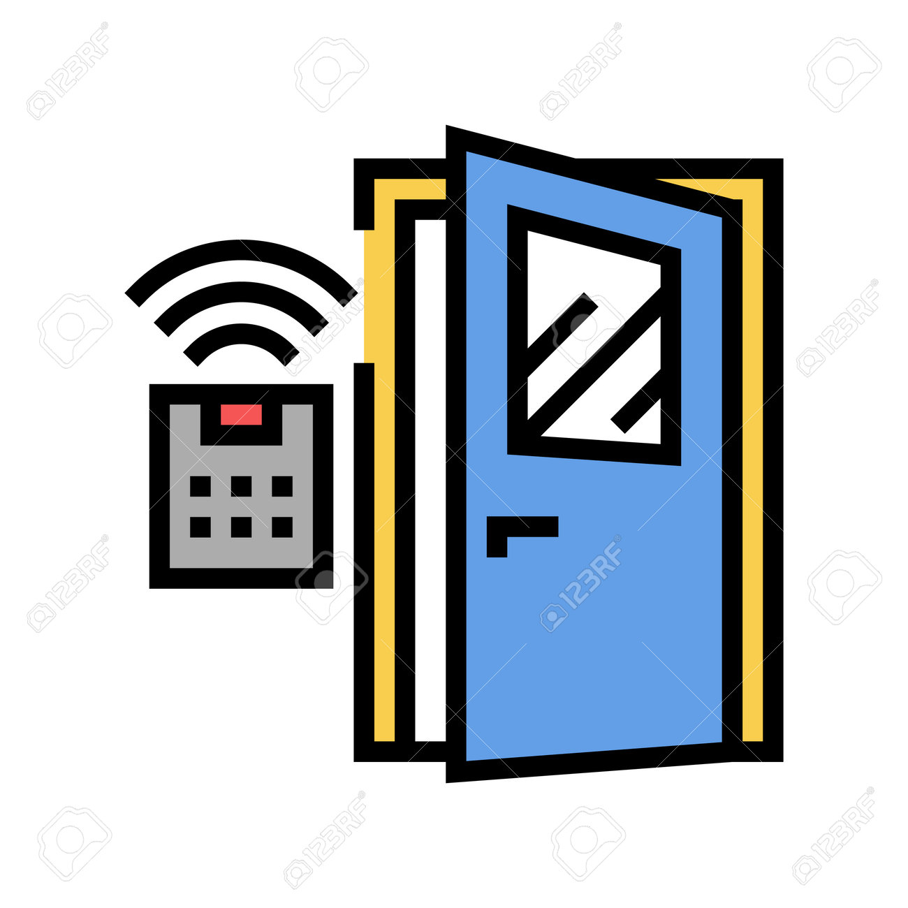 access control panel icon