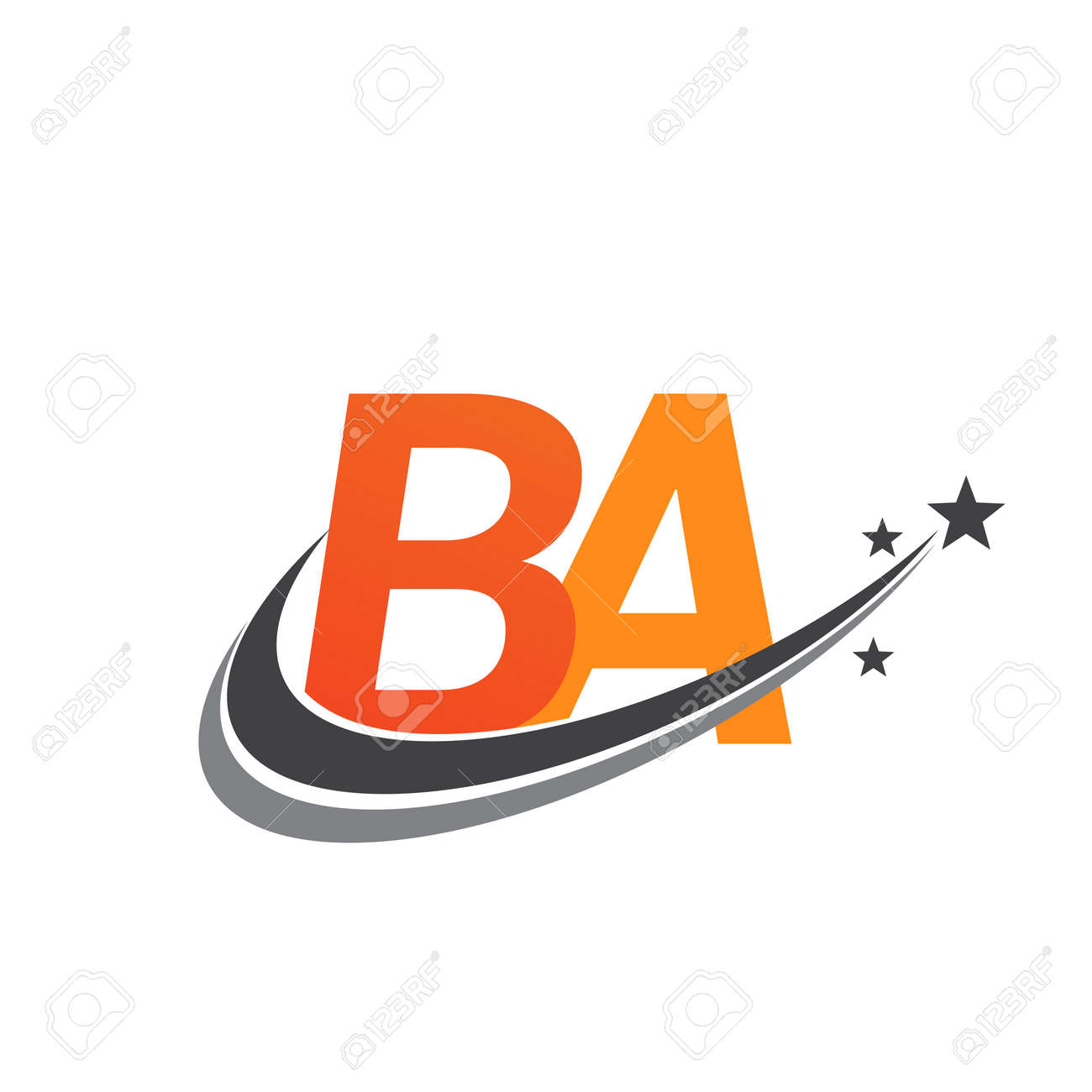 ba logo design