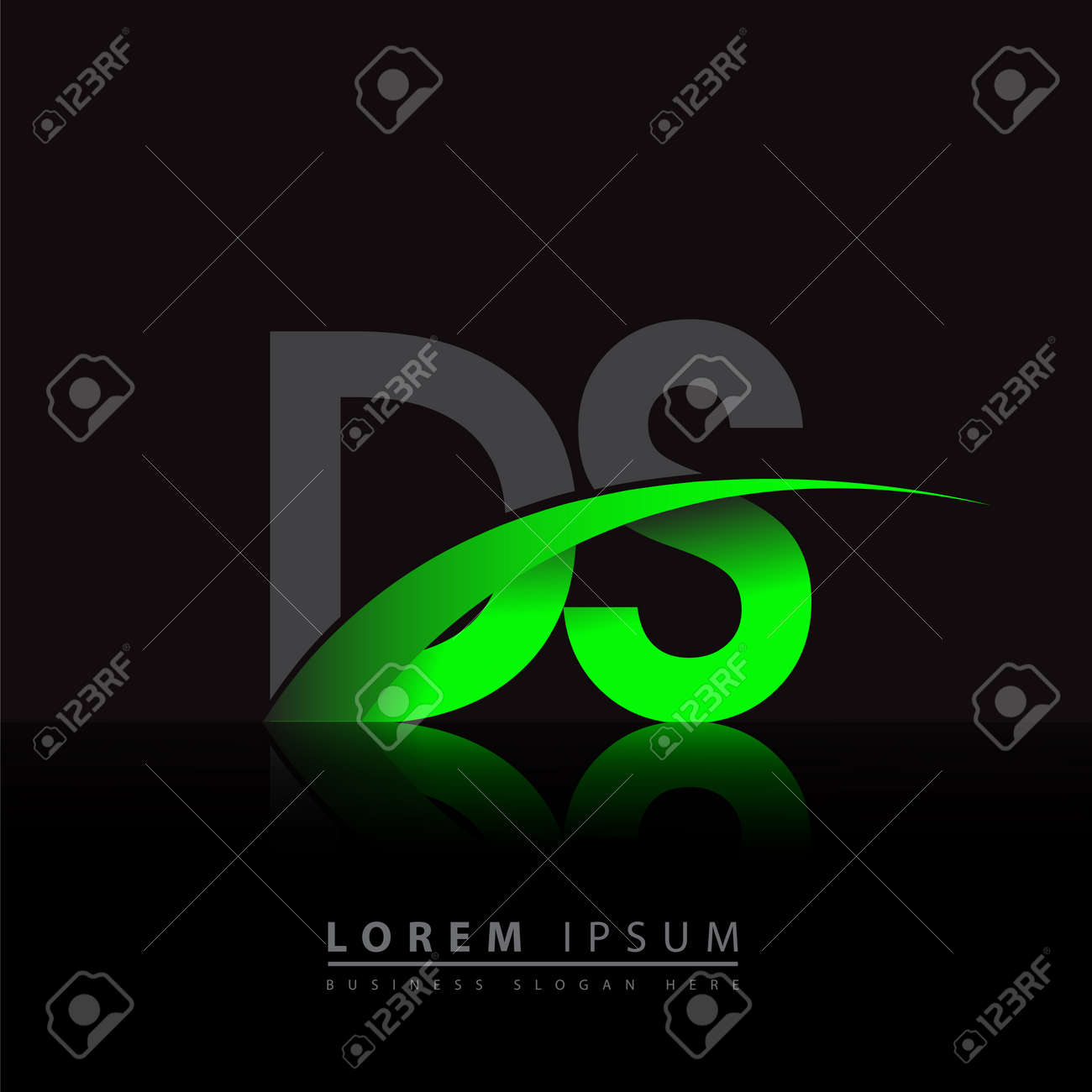 ds name logo design