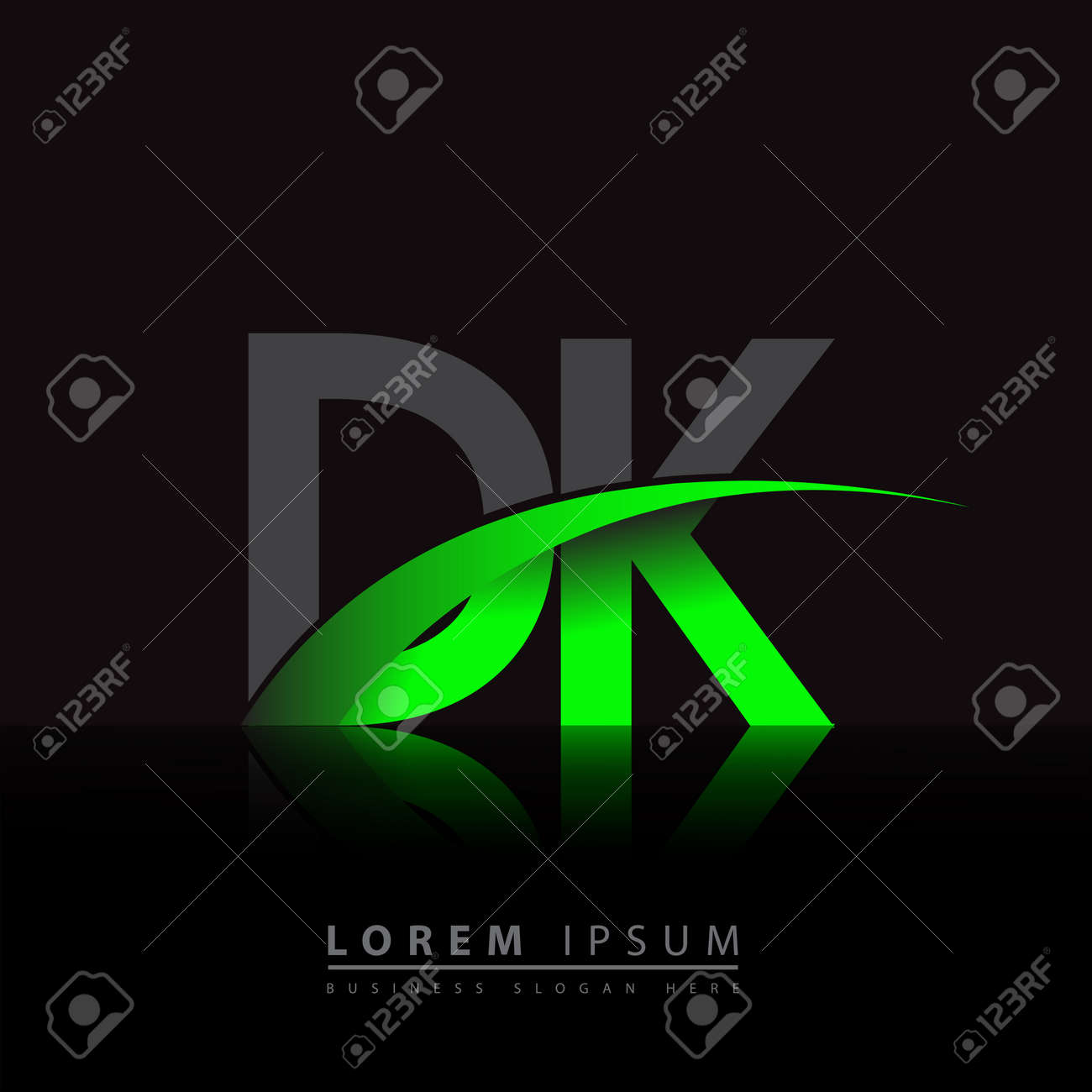 dk name logo