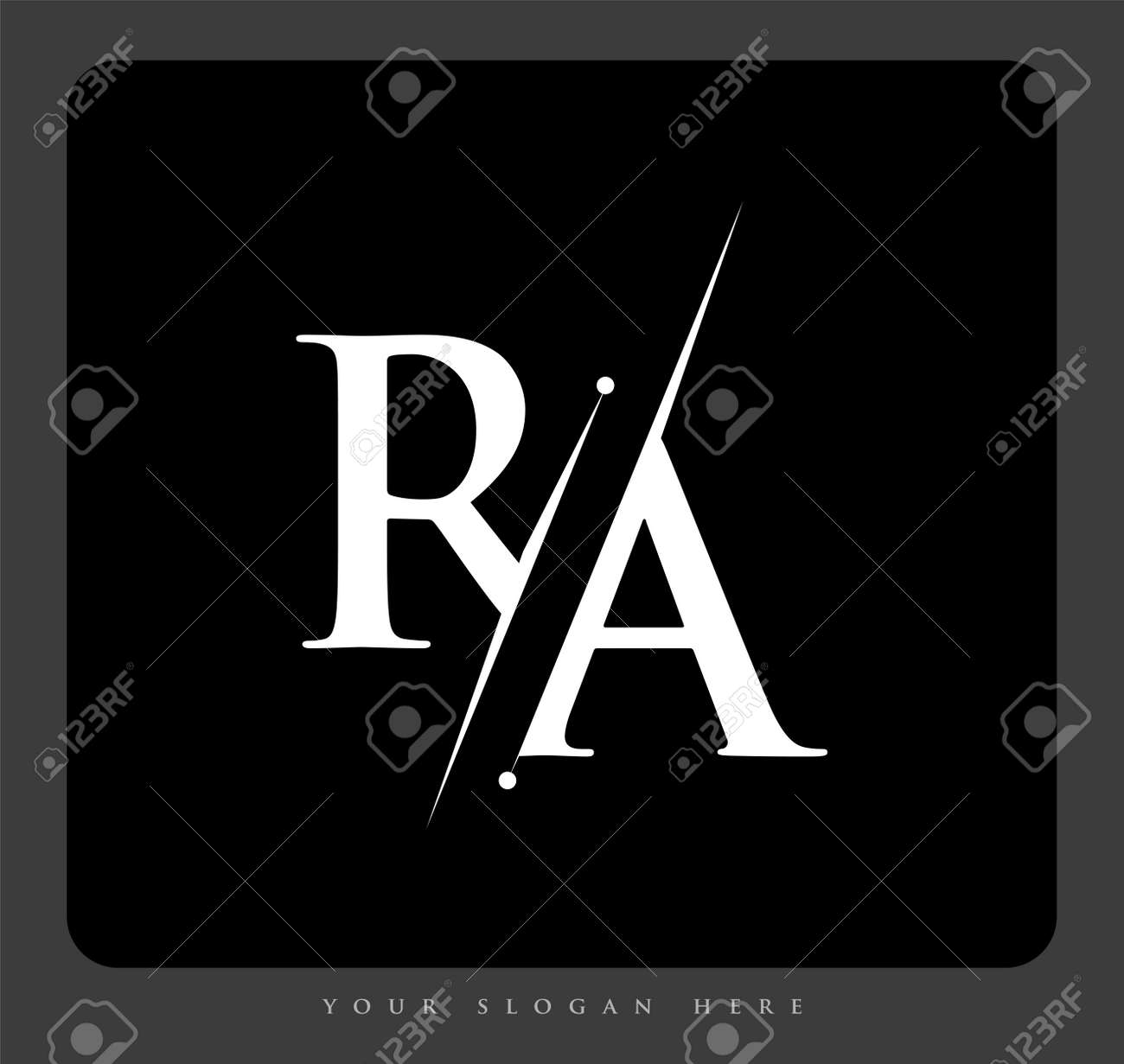 ra logo design