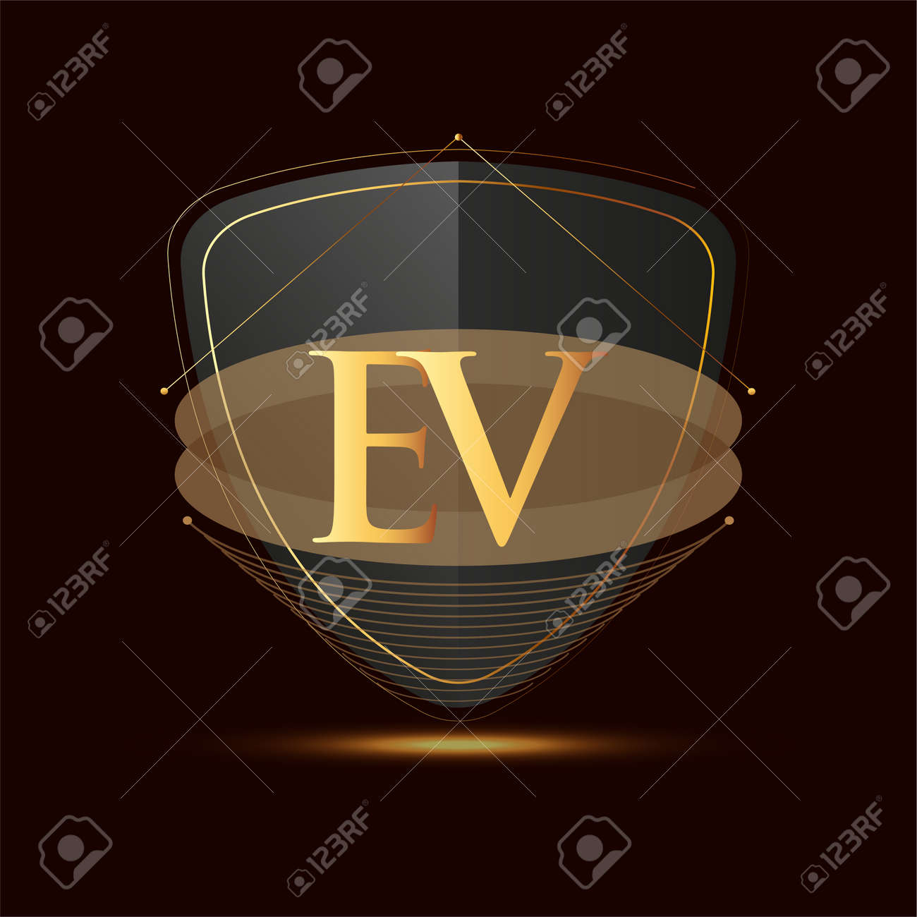 ev logo icon
