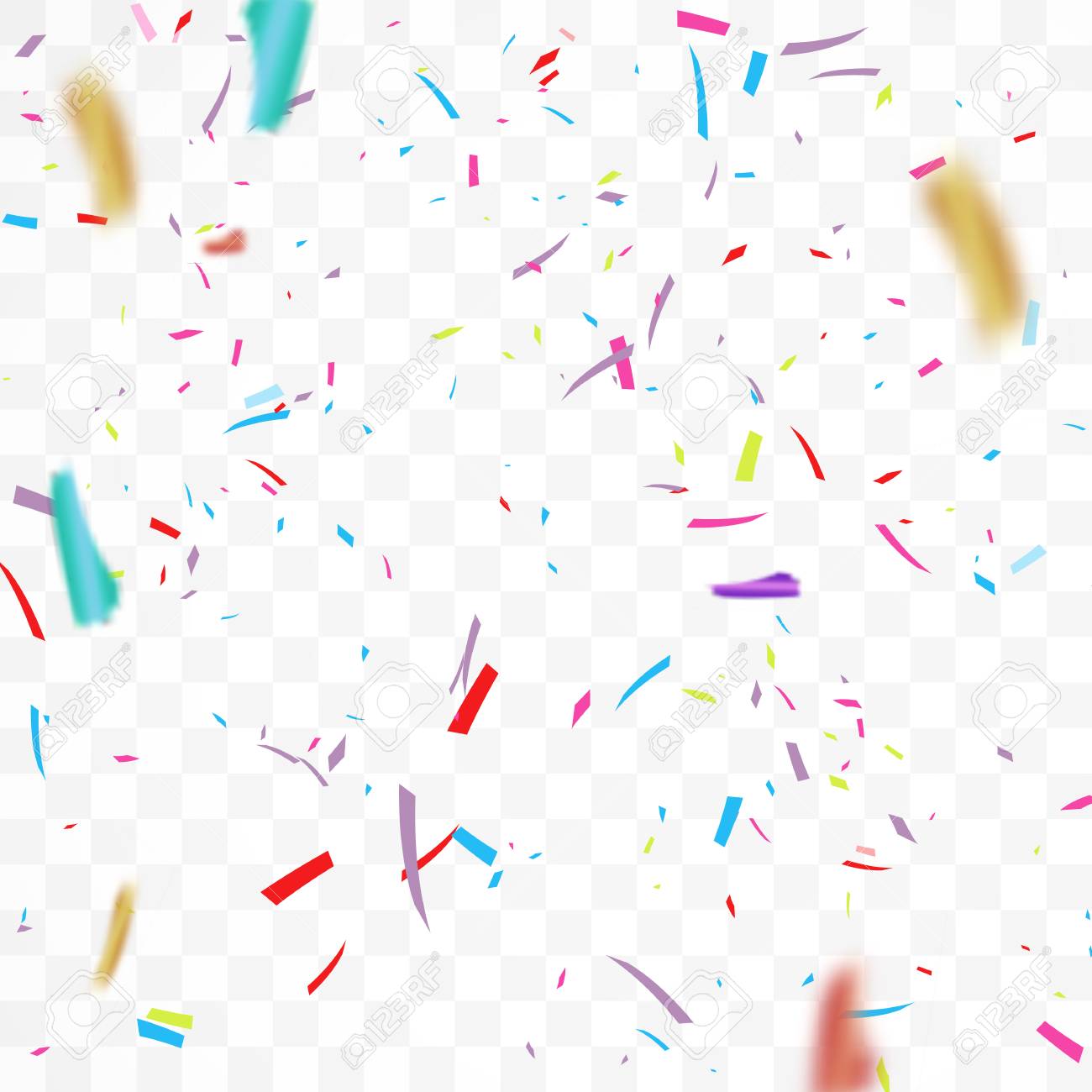 falling glitter png