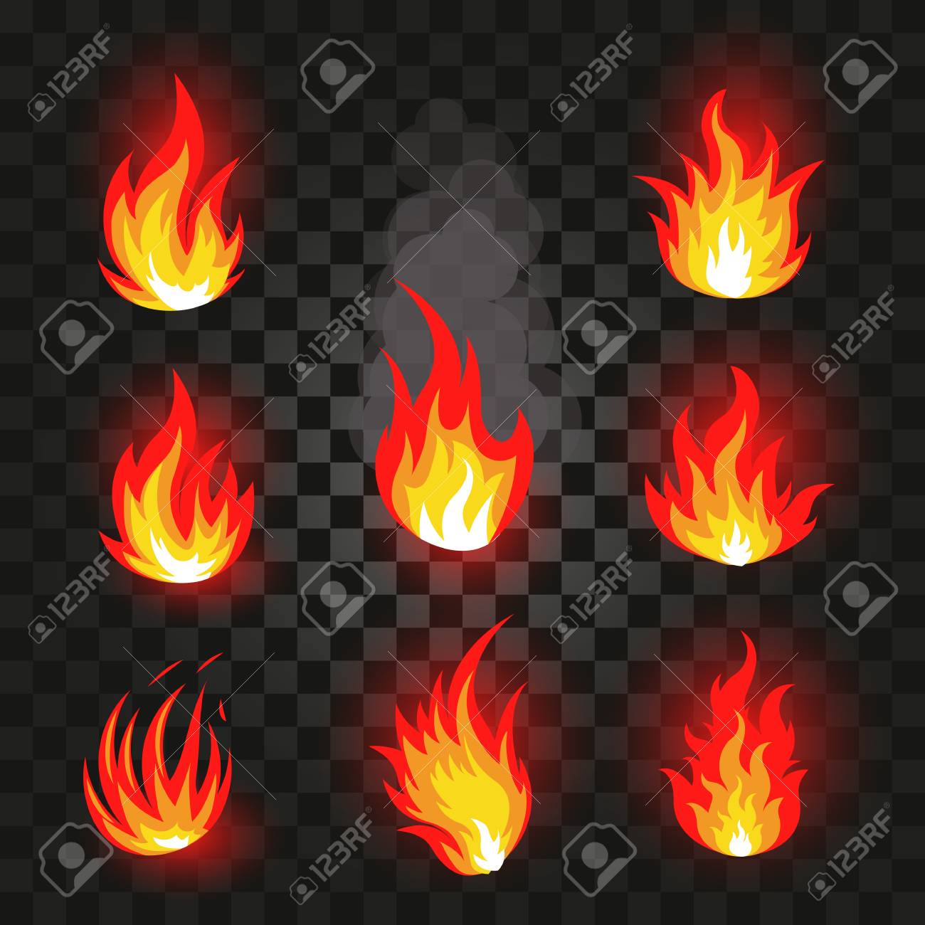 red colour fire background