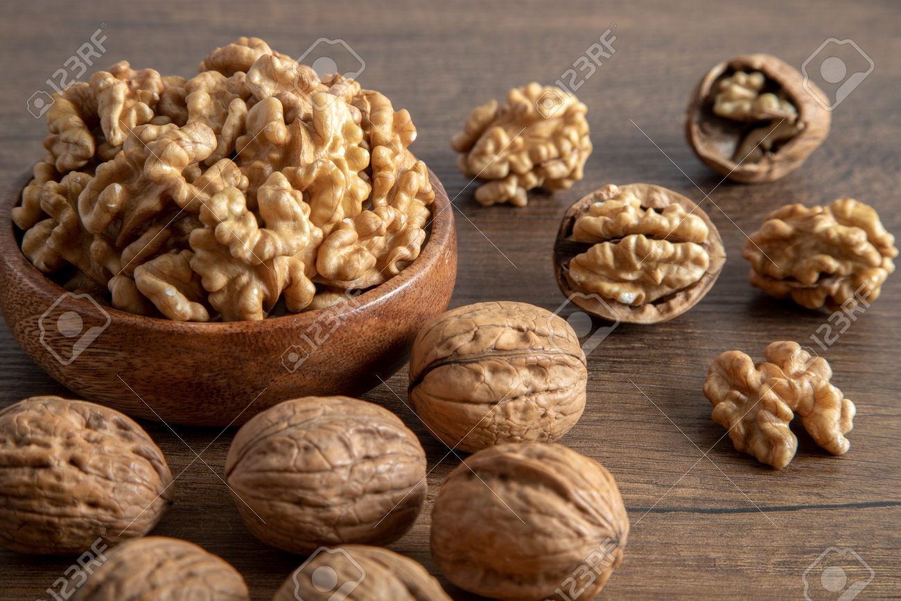Whole walnuts store
